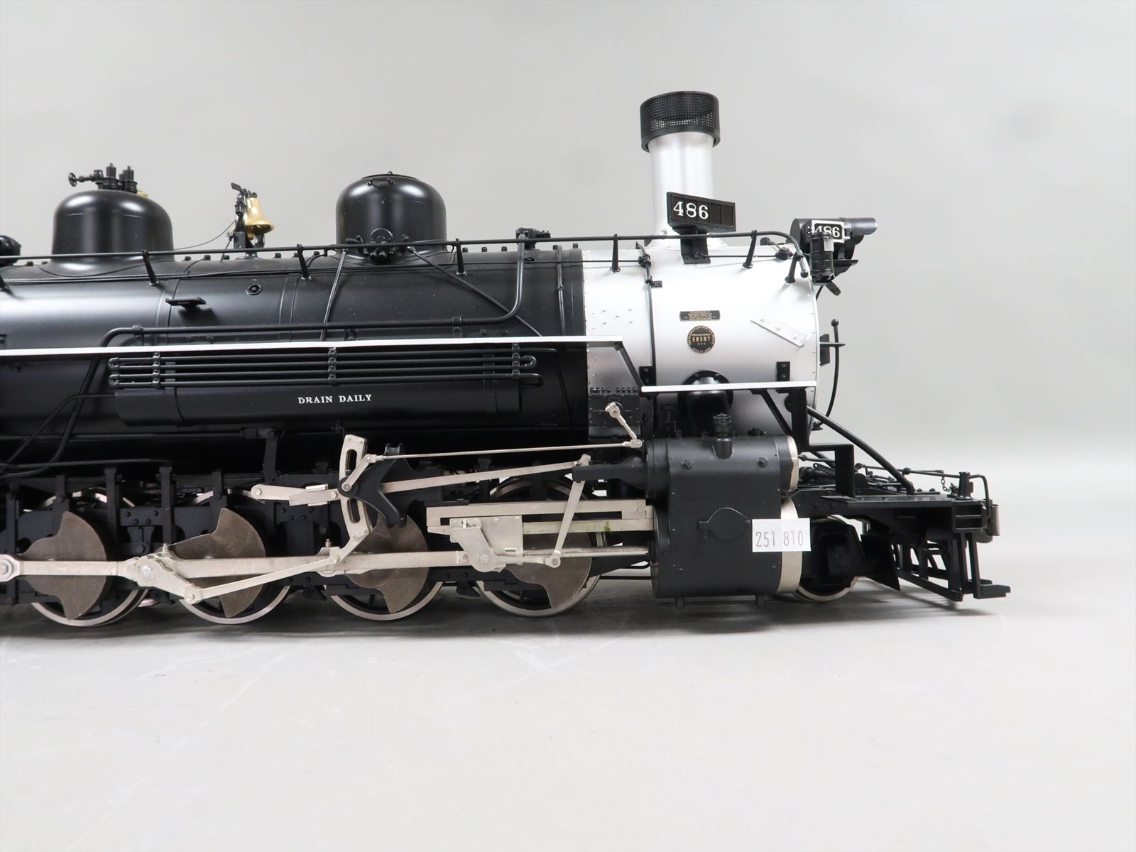 Fn3 1:20.3 Brass Model - AC Accucraft D&RGW Rio Grande K-36 2-8-2 #486 - F/P - DCC SOUND ONLY ...