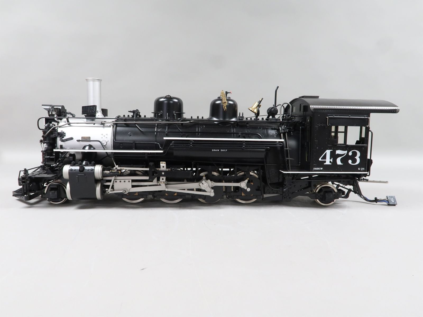 Fn3 Brass Model - Accucraft D&RGW Rio Grande K-28 Mikado 2-8-2 #473 - F ...