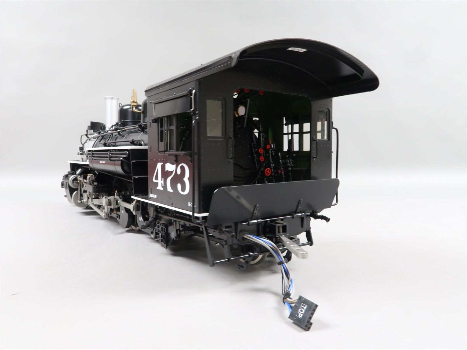 Fn3 Brass Model - Accucraft D&RGW Rio Grande K-28 Mikado 2-8-2 #473 - F/P + DCC SOUND ONLY - No Box