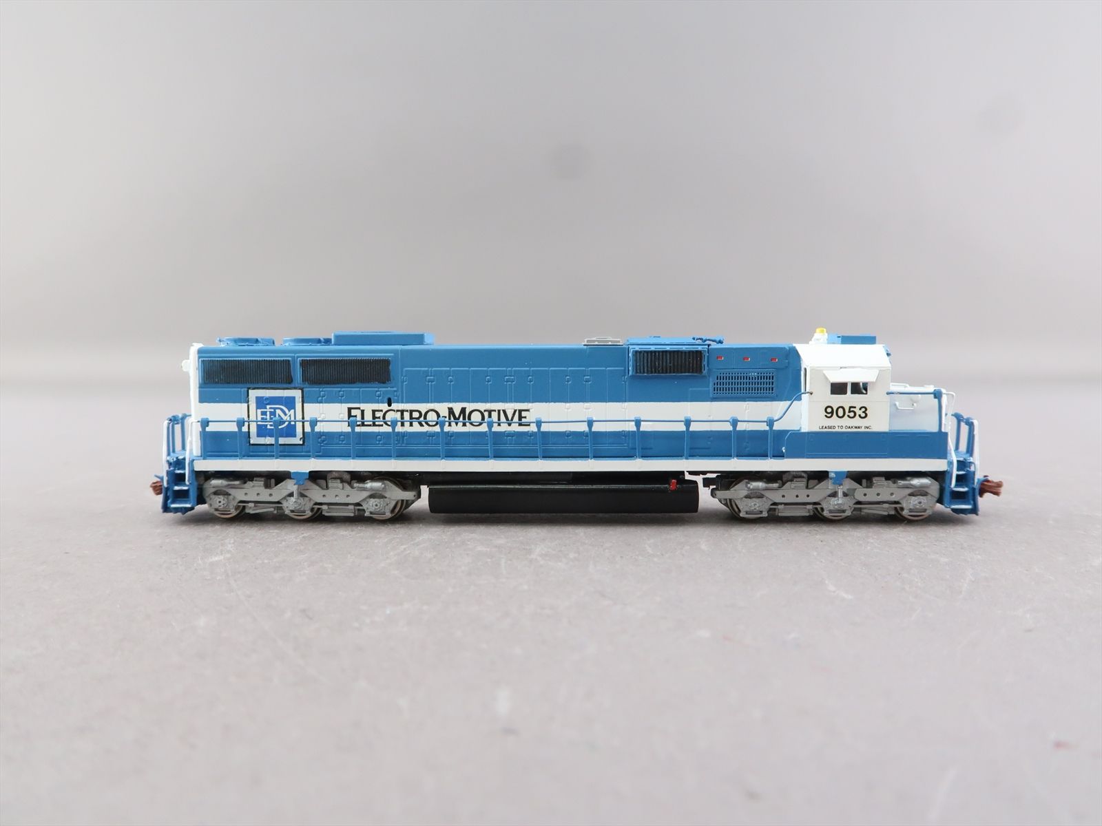 N Brass Model - Hallmark Oakway EMD SD-60 Blue & White #9053 - F/P - 1989 Run - Samhongsa