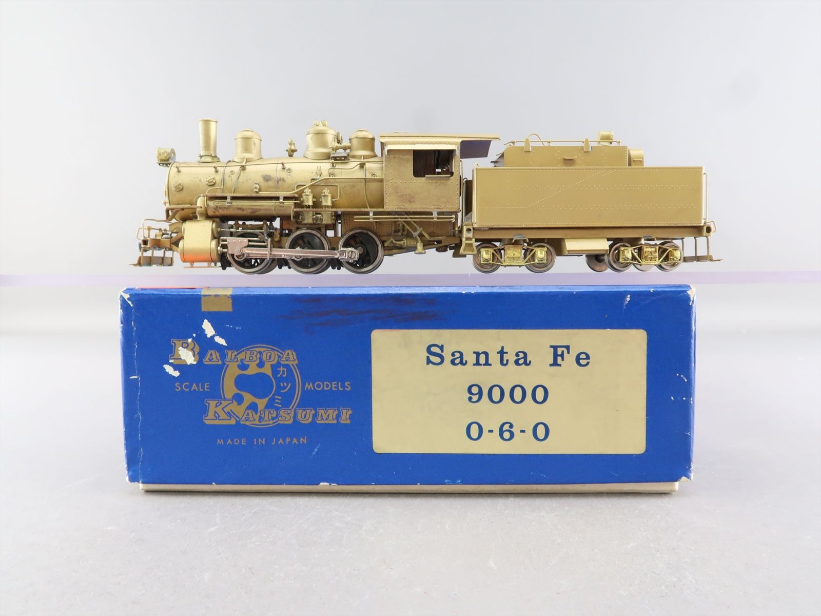 HO Brass Model - Balboa AT&SF Santa Fe 0-6-0 9000 Class - Unpainted ...