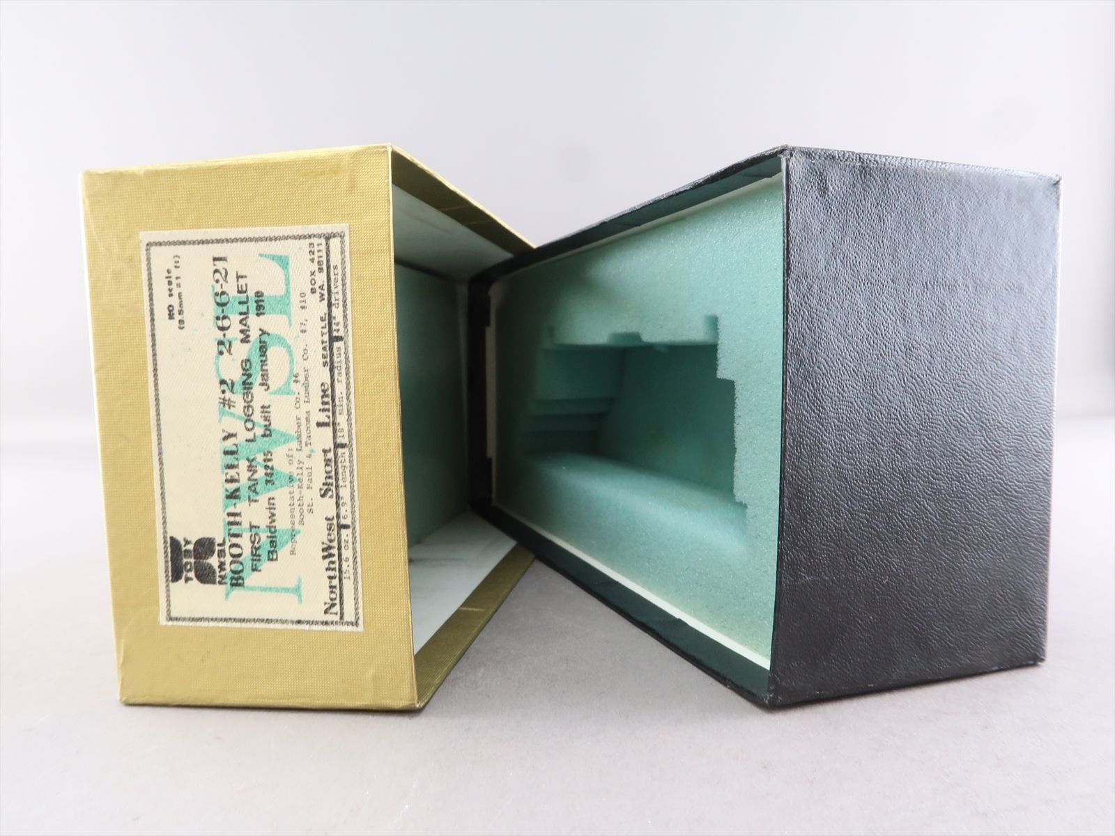 HO Brass Model - NWSL Booth Kelly Weyerhaeuser 2-6-6-2T First Tank ...