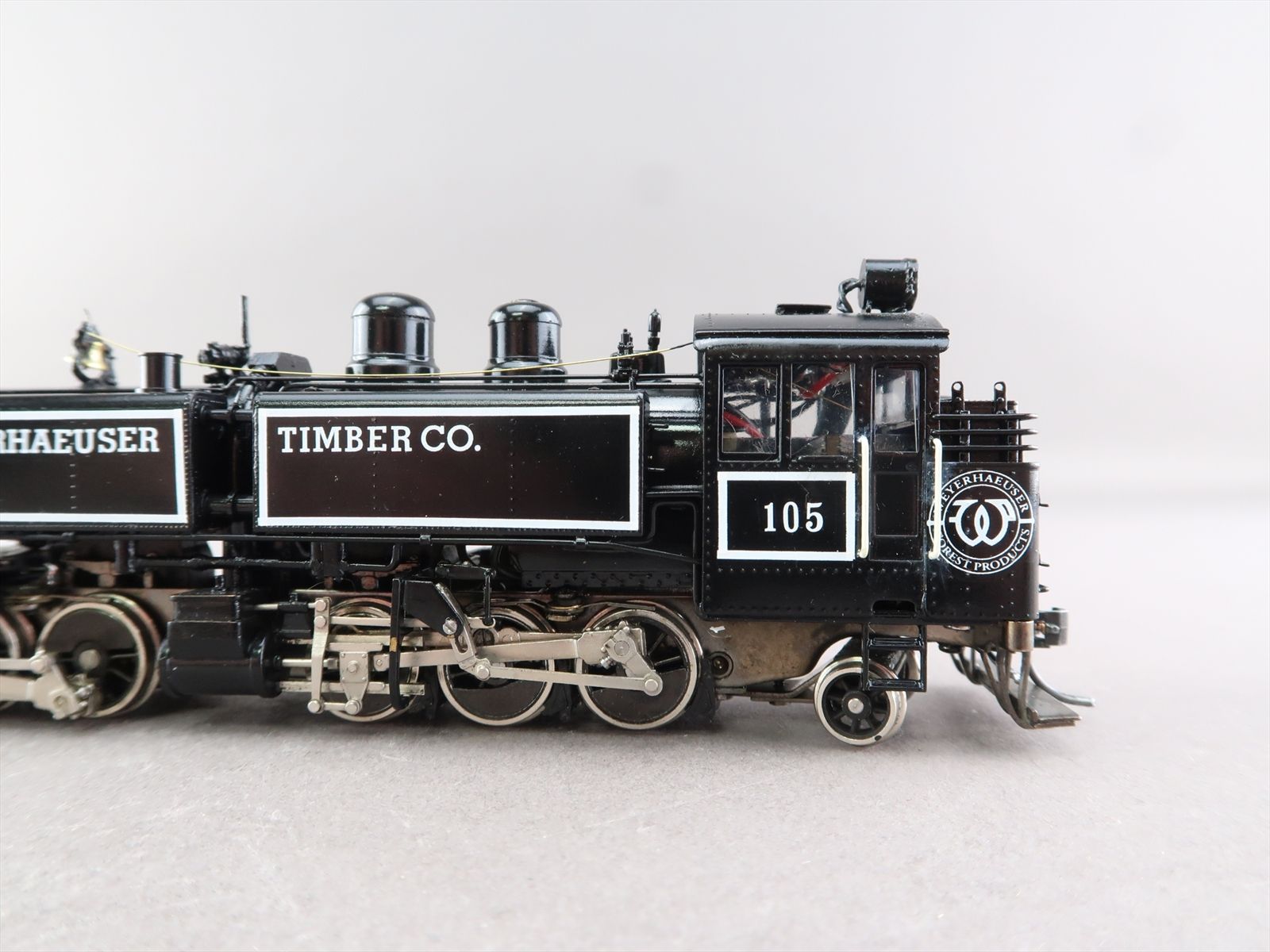 HO Brass Model - NWSL Booth Kelly Weyerhaeuser 2-6-6-2T First Tank ...