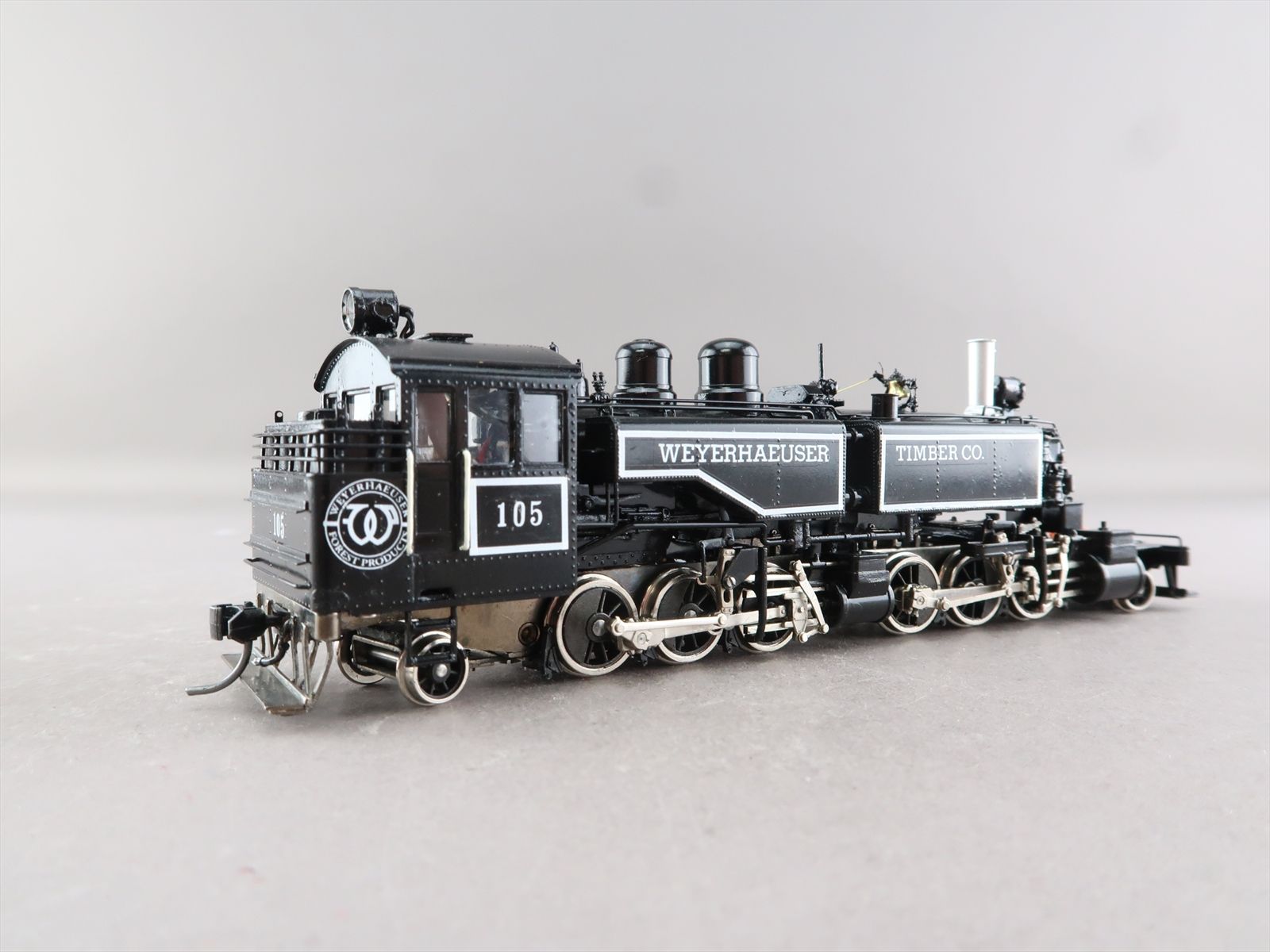 HO Brass Model - NWSL Booth Kelly Weyerhaeuser 2-6-6-2T First Tank ...