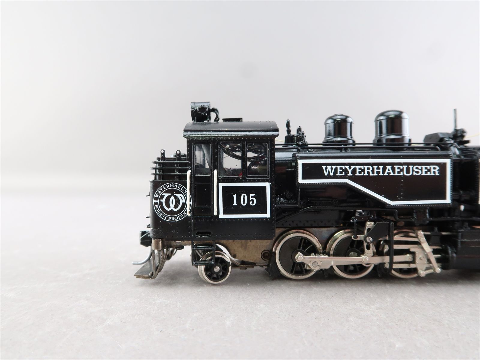 HO Brass Model - NWSL Booth Kelly Weyerhaeuser 2-6-6-2T First Tank ...