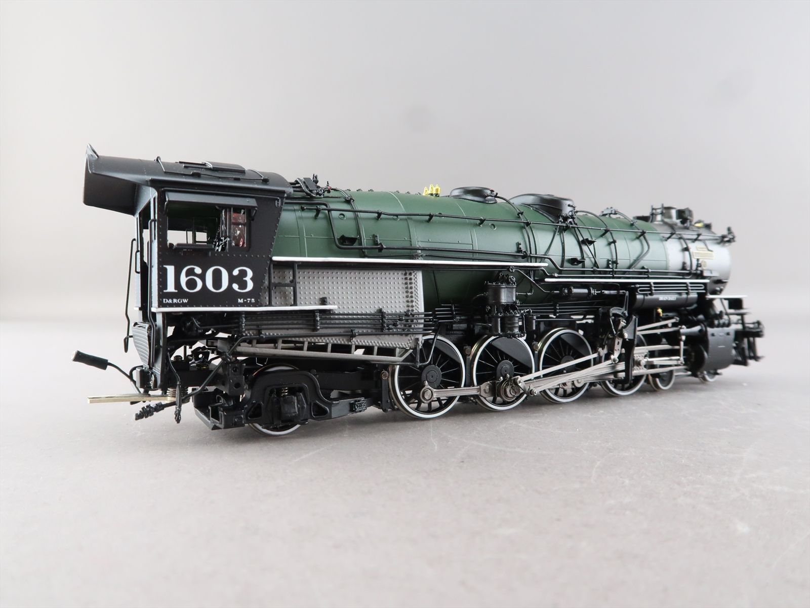 HO Brass Model - GPM D&RGW Rio Grande M-75 4-8-2 1930's Green #1603 - F ...