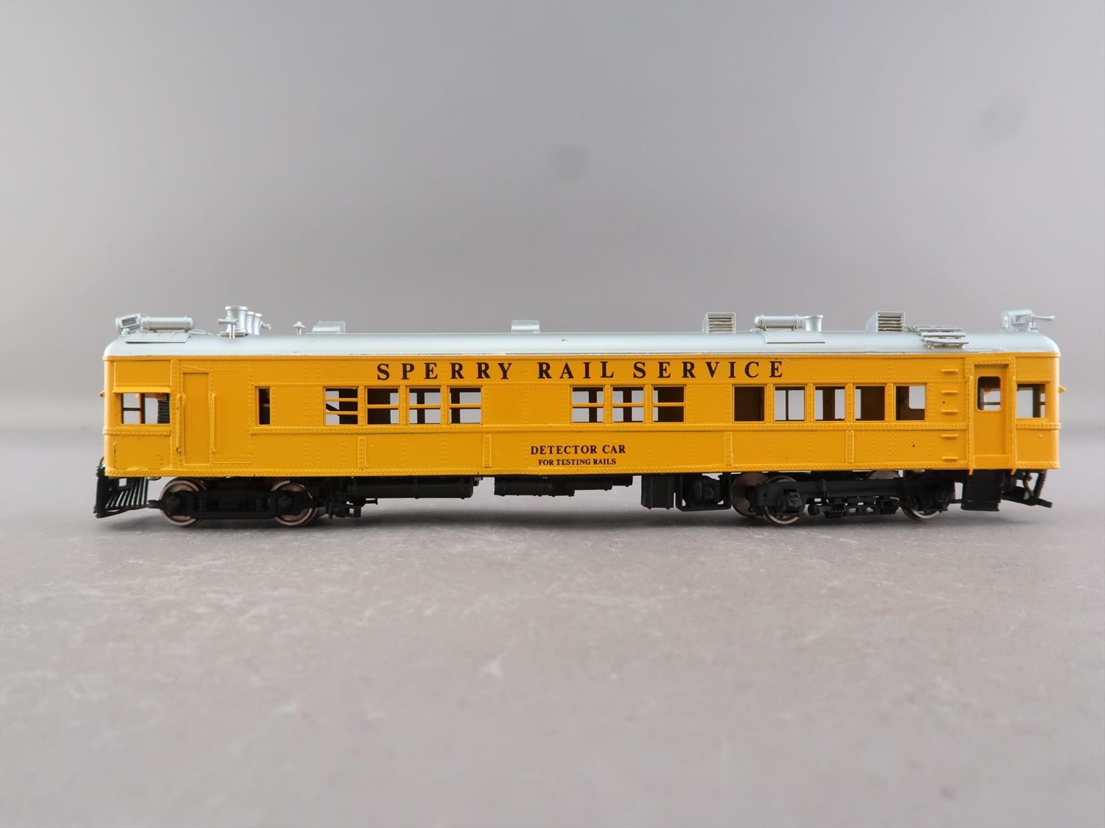 HO Brass Model - Hallmark SRS Sperry Rail Detector Car - F/P - Micro ...