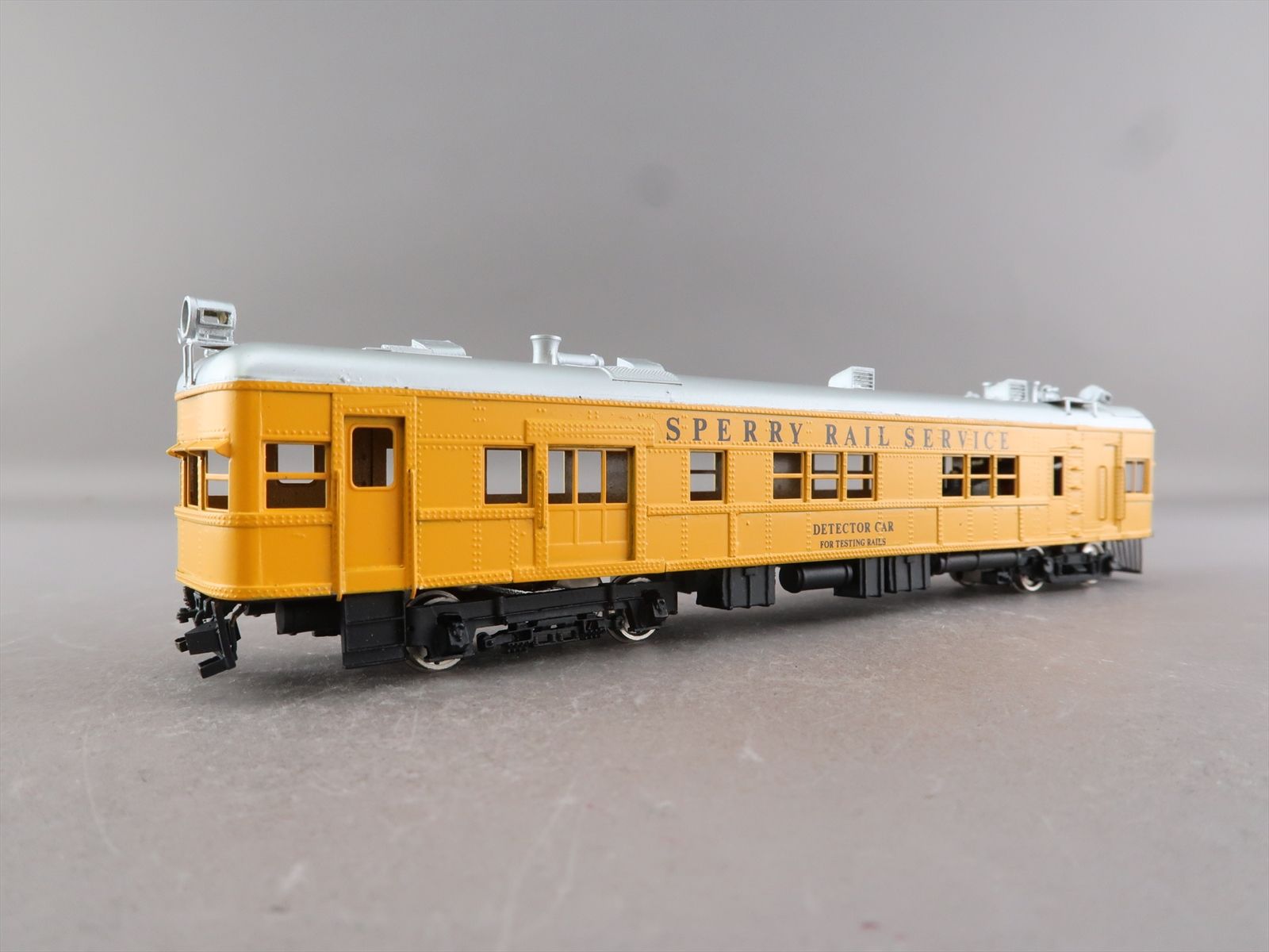 HO Brass Model - Hallmark SRS Sperry Rail Detector Car - F/P - Micro ...
