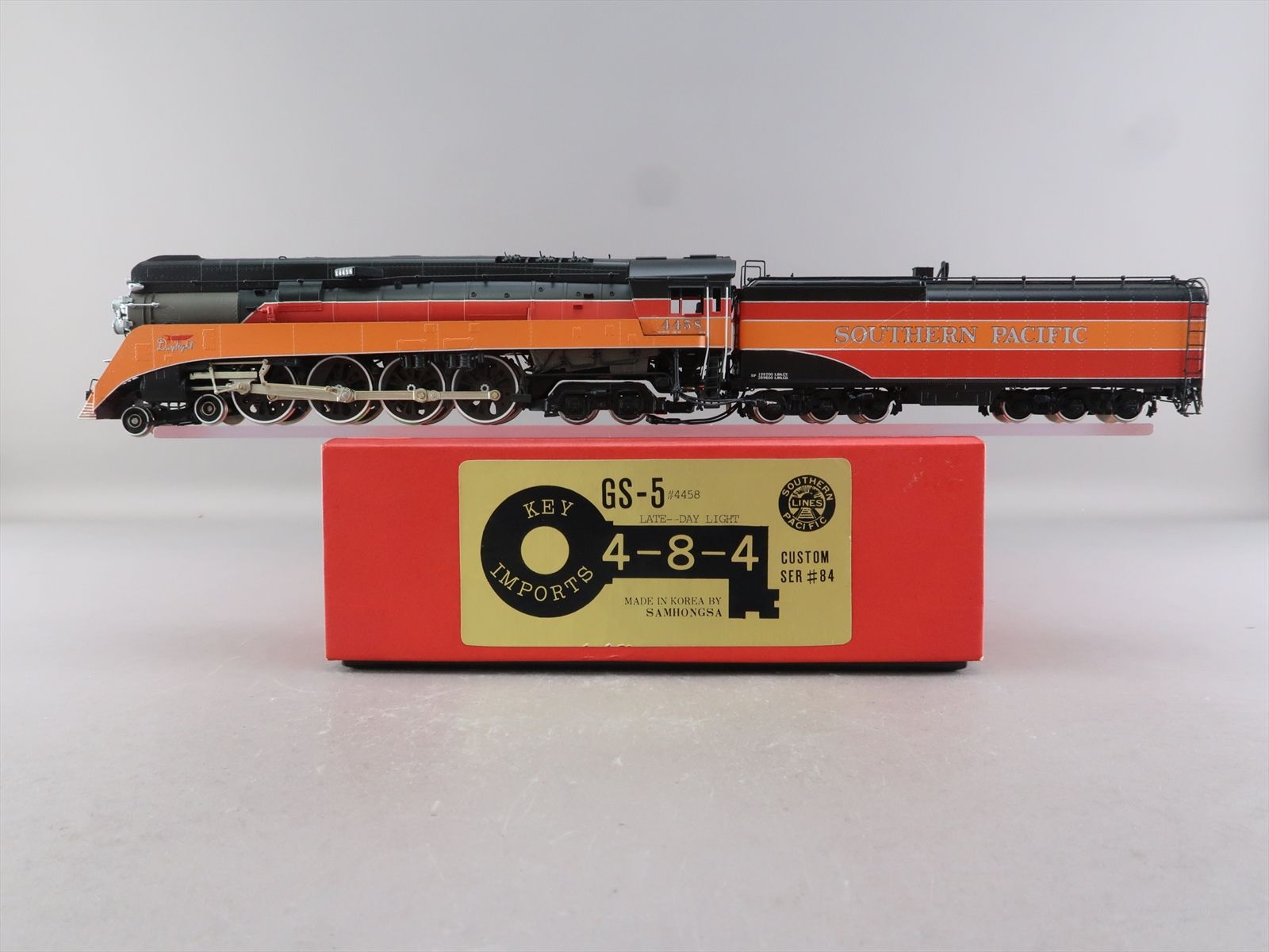 HO Brass Model - Key CS#84 SP Southern Pacific GS-5 Late 4-8-4 #4458 ...