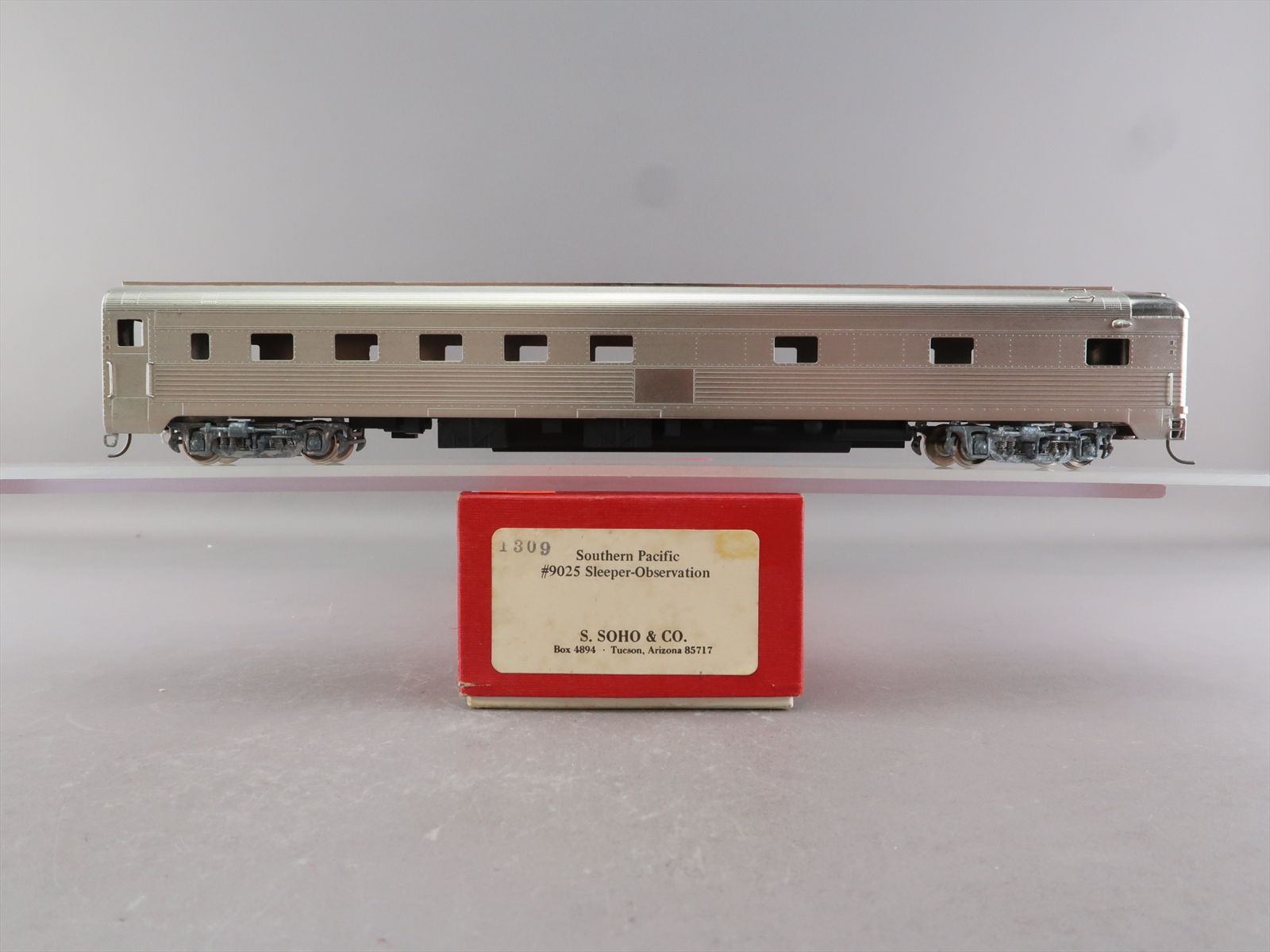 HO Brass Model - Soho 1309 SP Southern Pacific Sleeper Observation ...