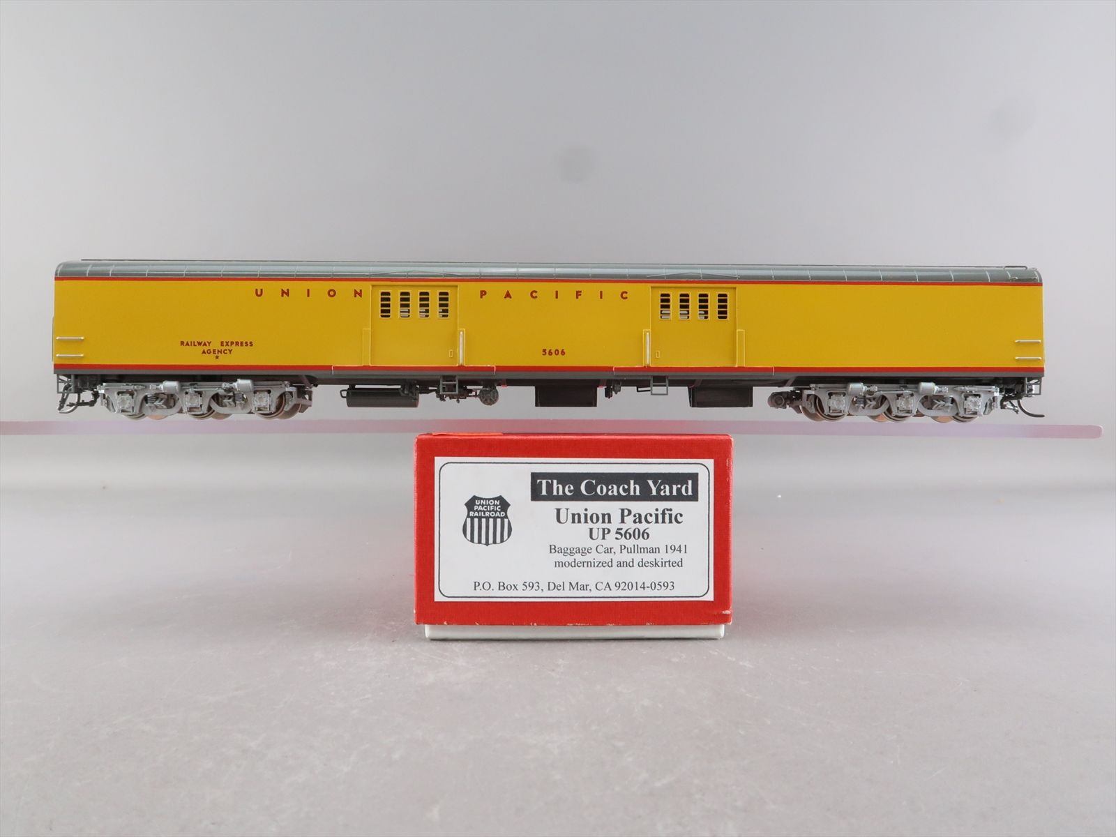 HO Brass Model - TCY 0257 UP Union Pacific Baggage Express #5606 ...