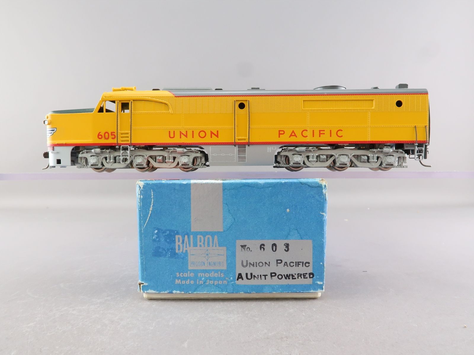 HO Brass Model - Balboa 603 UP Union Pacific PA PA-1 #605 - F/P - Kumata