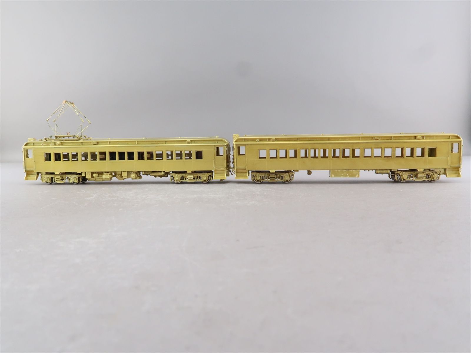 HO Brass Model - Railworks S-210 PRR Pennsylvania MP-54 MU Car Cars Set ...