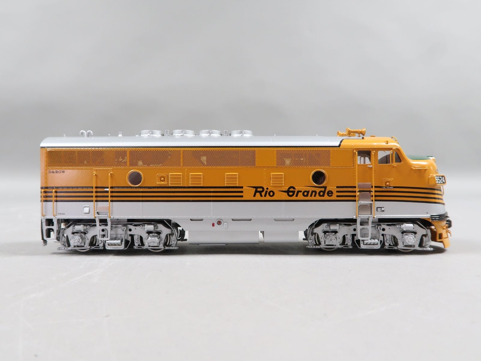 HO Brass Model - CIL 2381.1 D&RGW Rio Grande F3 F3A F3B A-B-B-A Set Passenger - F/P - 2000 Run ...