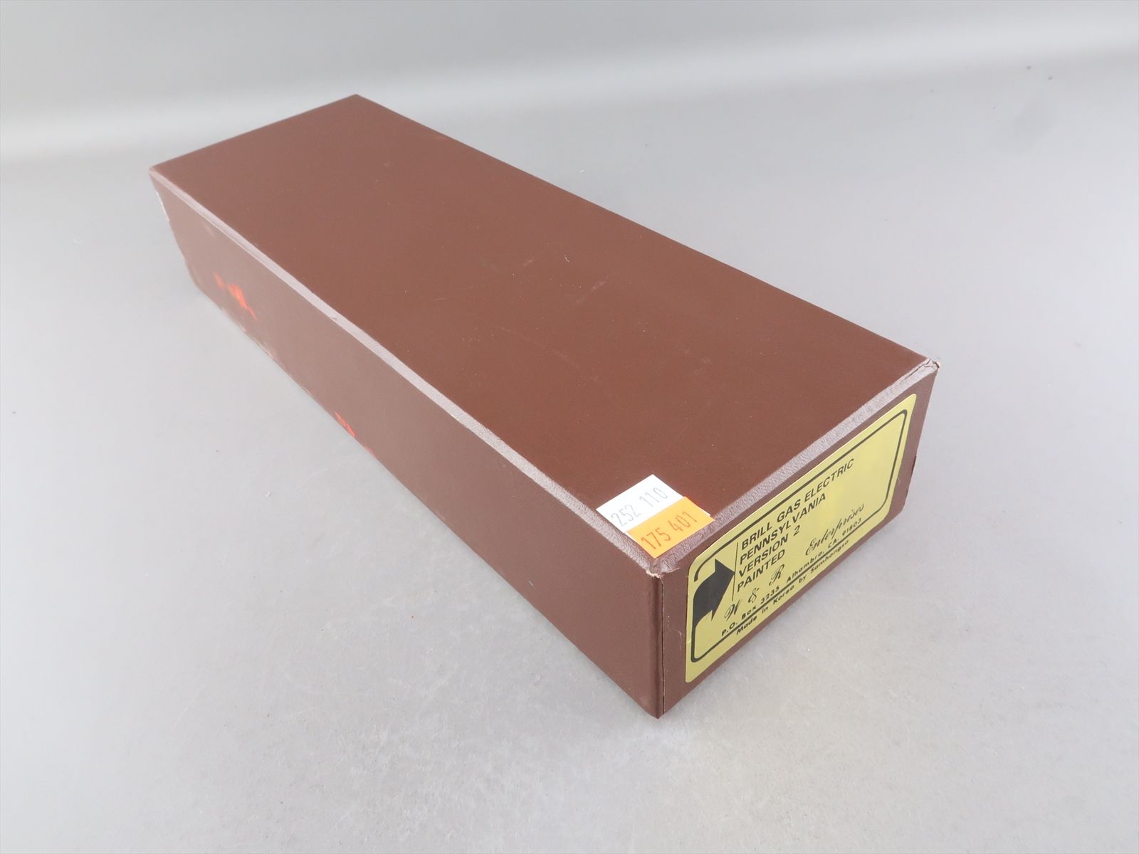 HO Brass Model - W&R PRR Pennsylvania Brill Gas Electric Version 2 ...