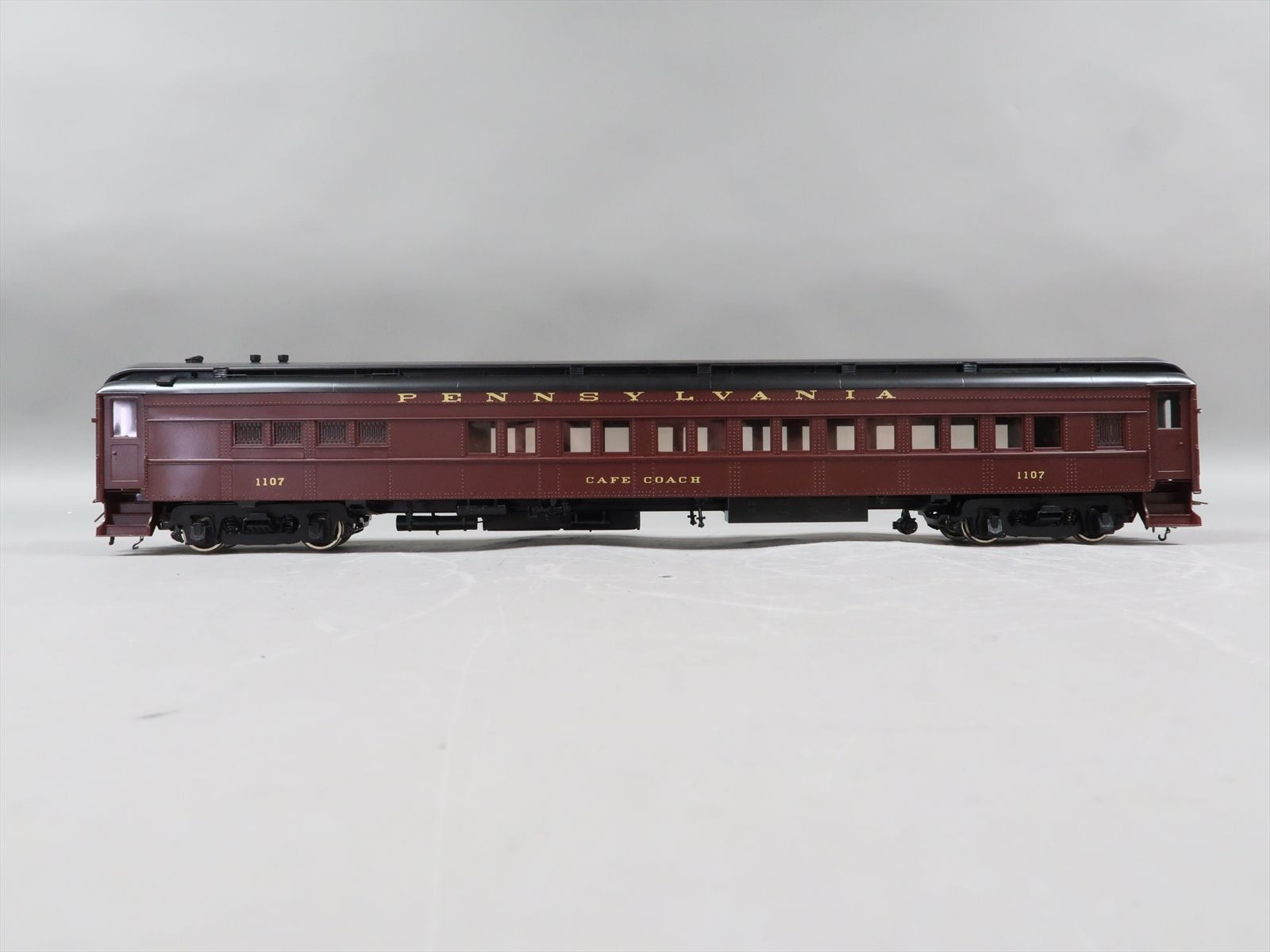 O Brass Model - PSC 16453-1 PRR Pennsylvania PC-70BR Cafe Coach #1107 ...