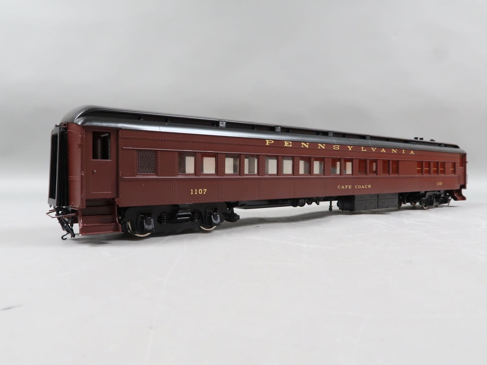 O Brass Model - PSC 16453-1 PRR Pennsylvania PC-70BR Cafe Coach #1107 ...