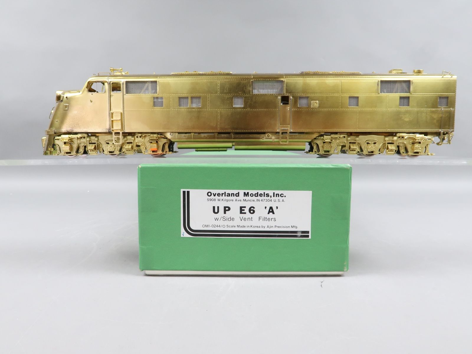 O Brass Model - OMI 0244 UP Union Pacific E6 E6A w/ Side Vent Filters ...