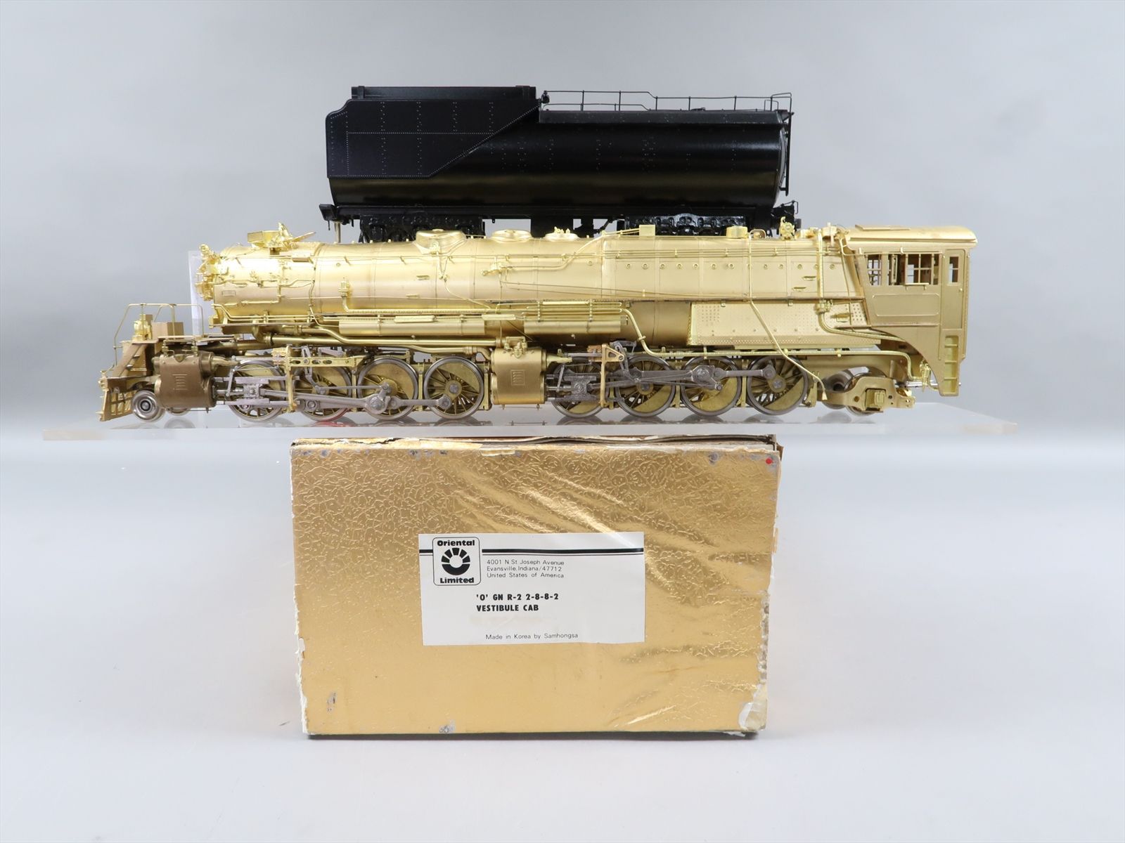 O Brass Model - Oriental GN Great Northern R-2 2-8-8-2 Vestibule Cab ...