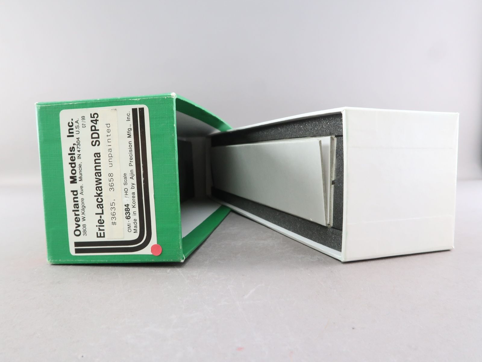 HO Brass Model - OMI 6384 EL Erie Lackawanna SDP45 #3638 - Custom ...