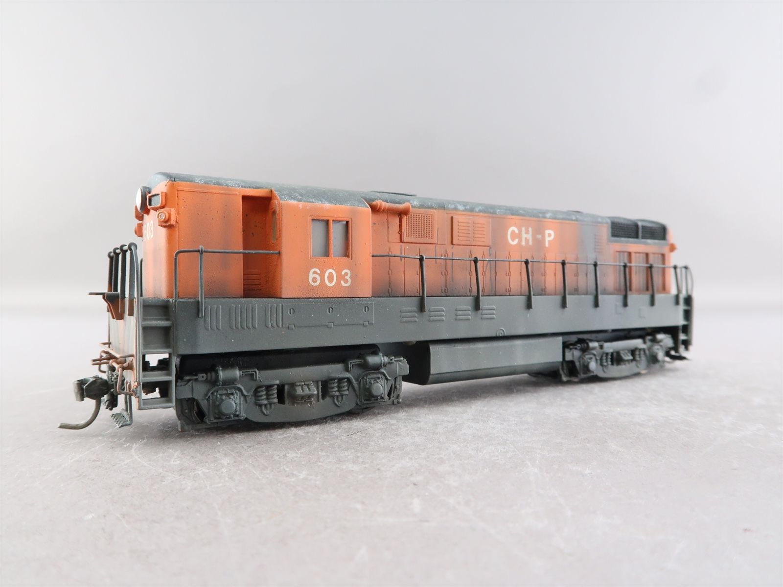 HO Brass Model - RB Red Ball CH-P Chihuahua-Pacific Railway Ferrocarril ...