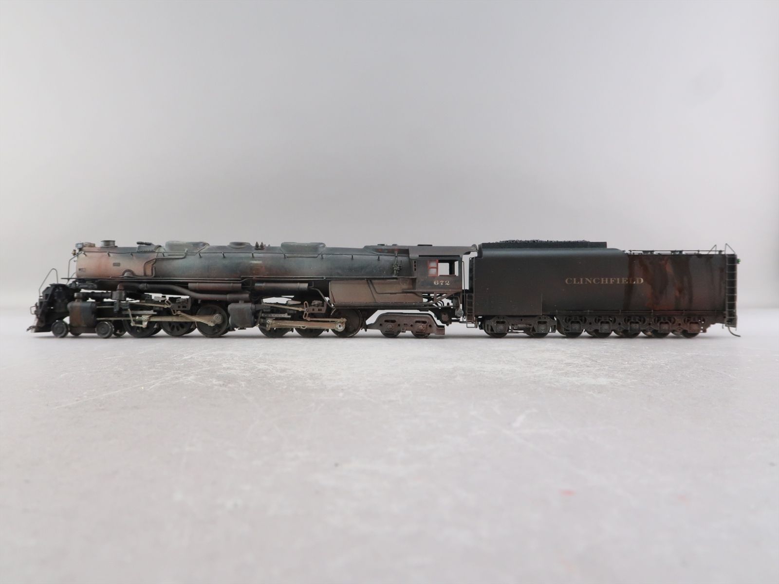 HO Brass Model - Sunset HO116A UP as CRR Clinchfield Challenger 4-6-6-4 ...
