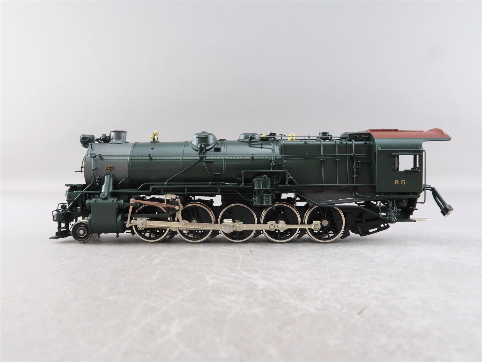 HO Brass Model - Railworks L-2471P PRR Pennsylvania I-1s 2-10-0 #85 - F ...