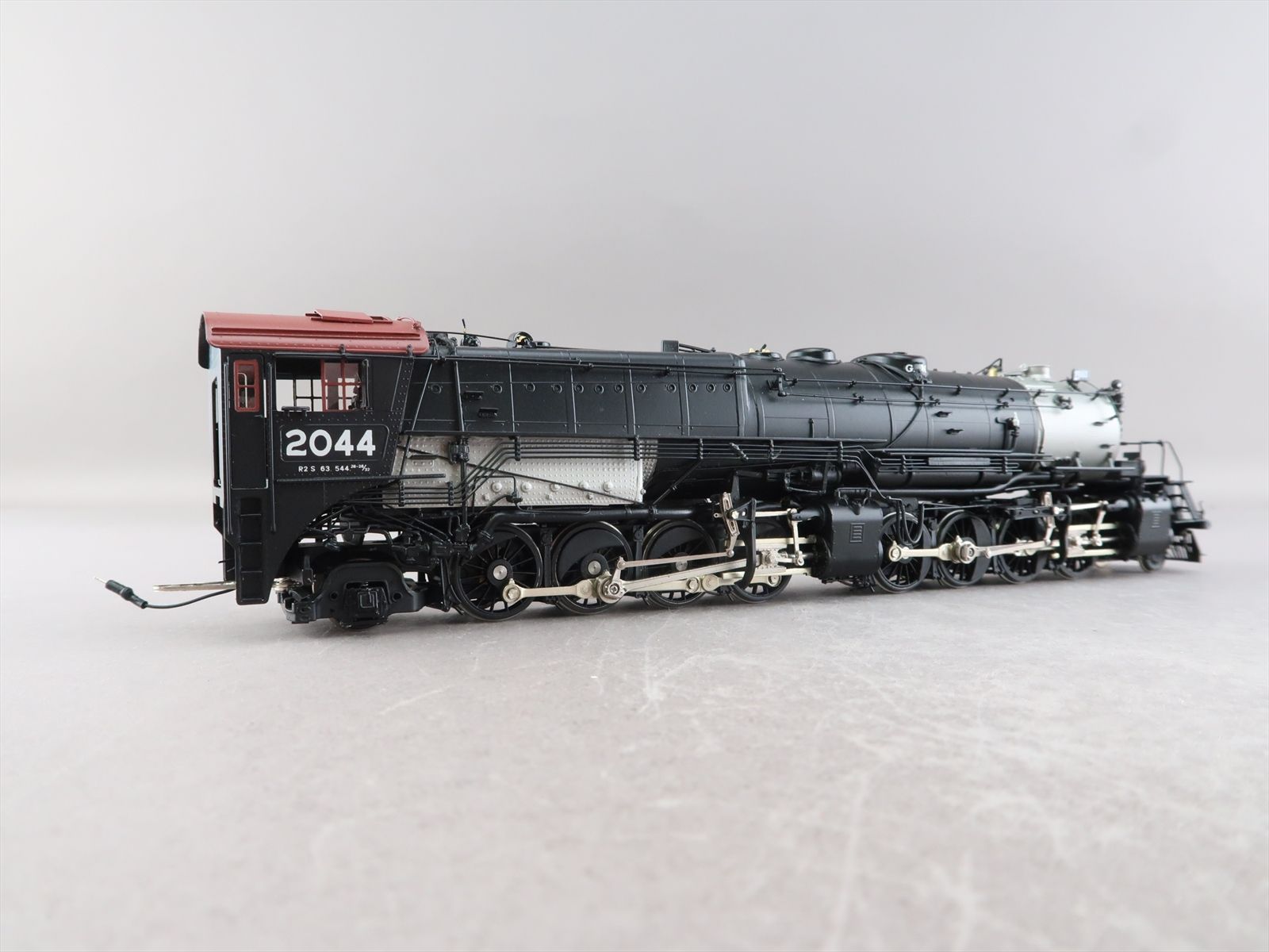 HO Brass Model - Key CS#123 GN Great Northern 2-8-8-2 R-2 Black All ...