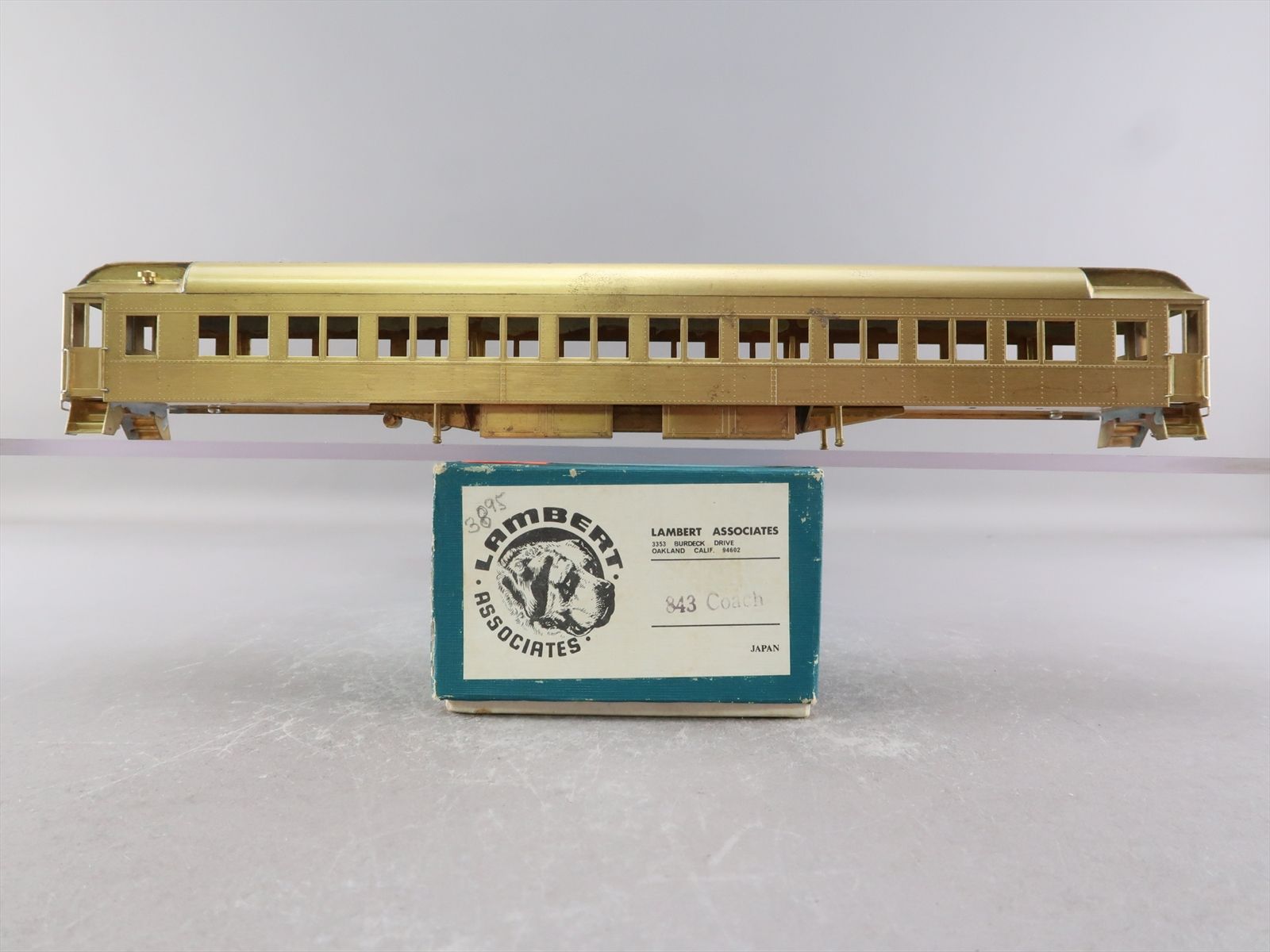 HO Brass Model - Lambert 843 Miscellaneous Roads Coach - Unpainted ...