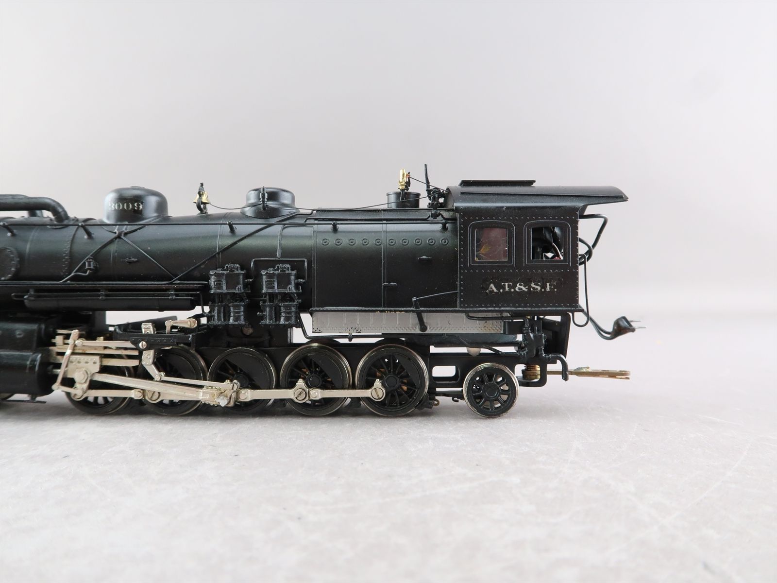 HO Brass Model - WMC AT&SF Atchison Topeka & Santa Fe 2-10-10-2 #3009 ...