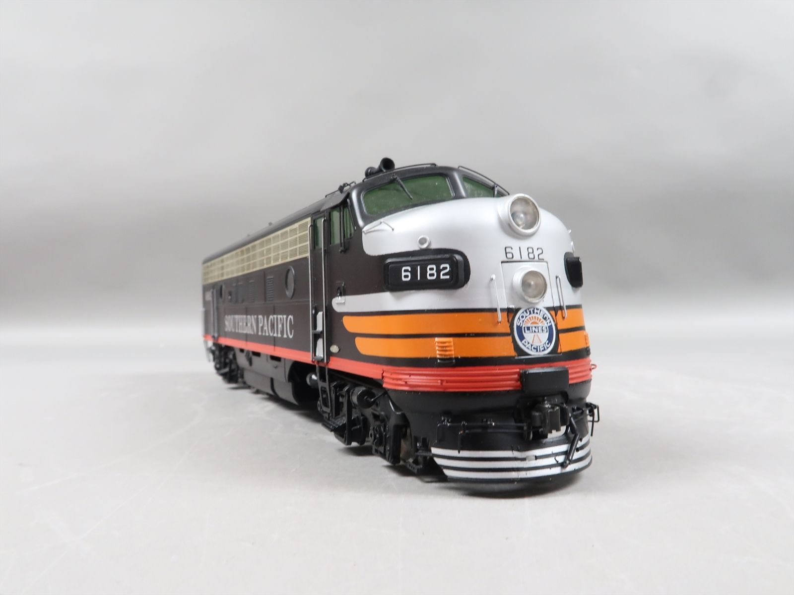 O Brass Model - Key CS#78 SP Southern Pacific F7 F7A F7B A-B Set Black ...