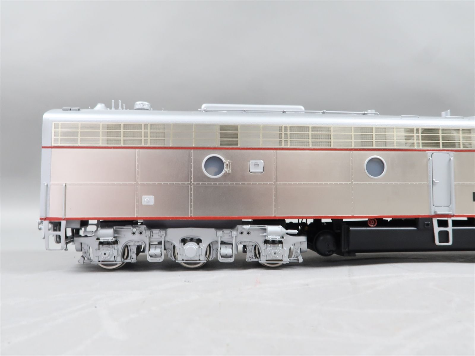 O Brass Model - Key CS#85 CB&Q Burlington Silver & Red EMD E9 E9A A-A Set #9985A #9988A - F/P ...