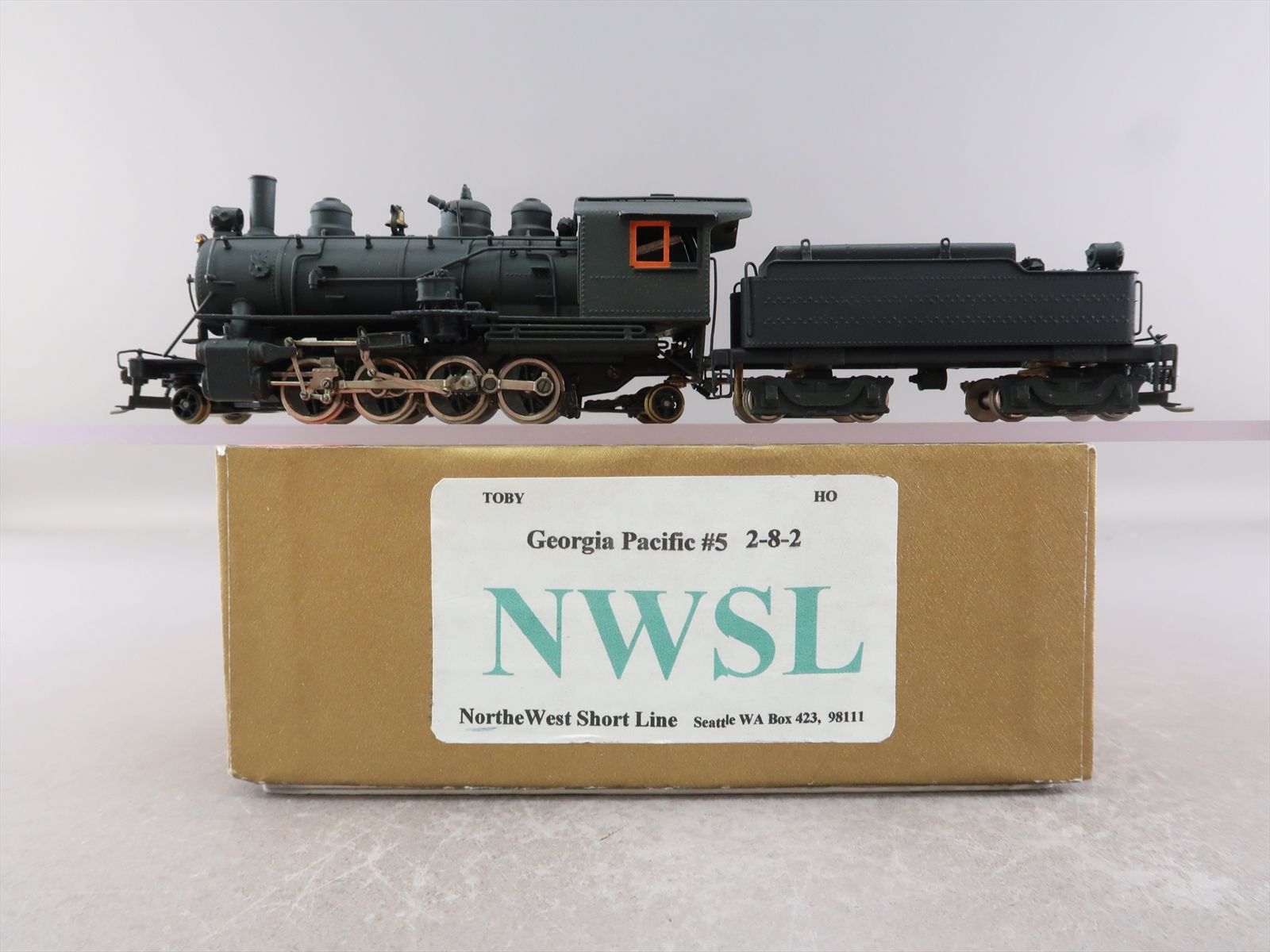 HO Brass Model - NWSL GP Georgia Pacific 2-8-2 Mikado - Custom ...