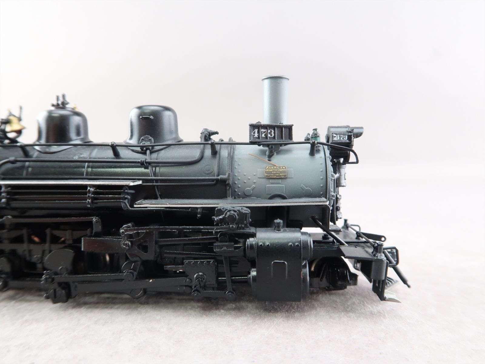 HOn3 Brass Model - PFM D&RGW Rio Grande K-28 2-8-2 #473 - Custom - 1966 Run - United / Atlas