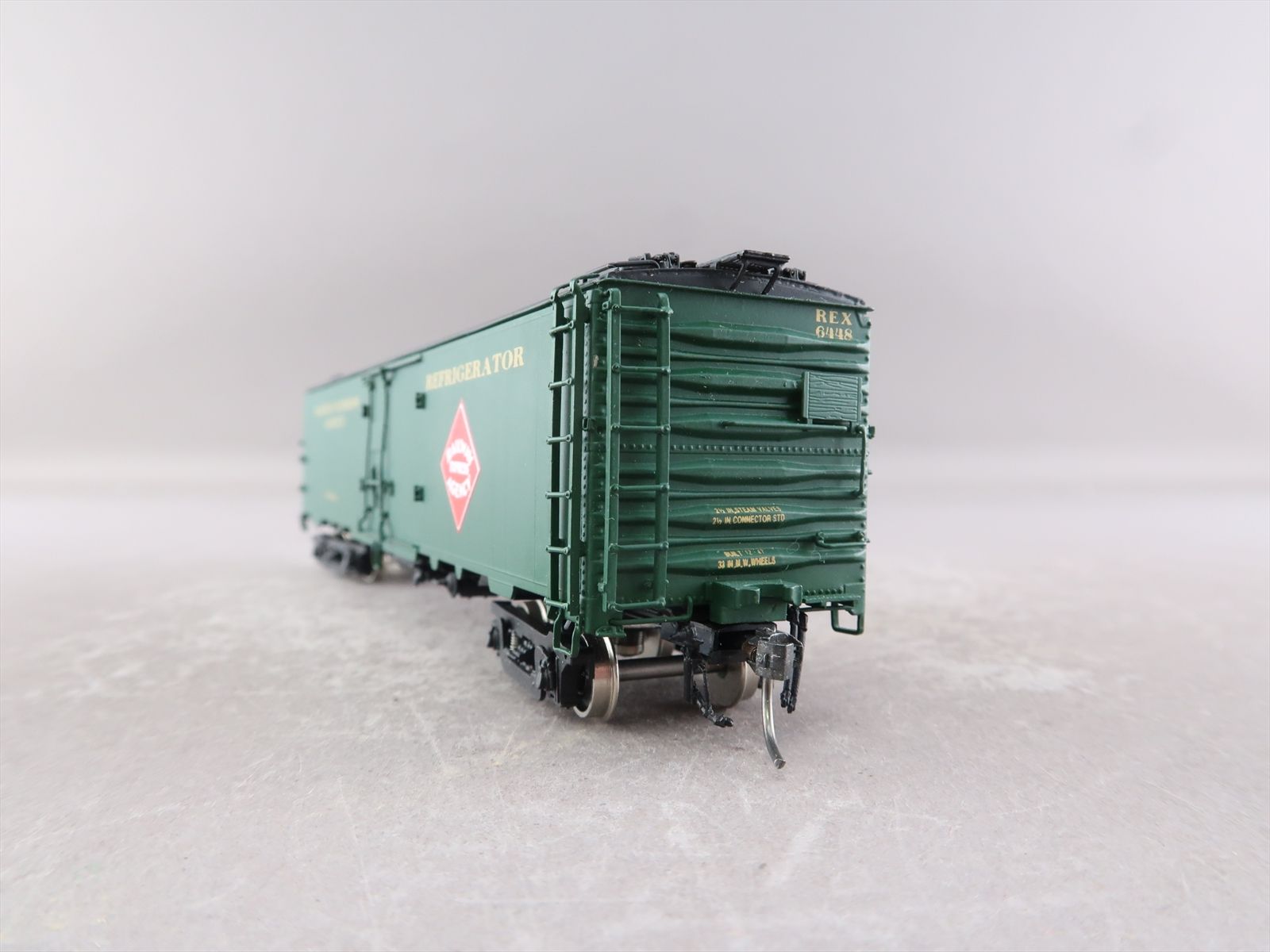 HO Brass Model - CIL 2141.2 REX Railway Express Agency Express Reefer ...