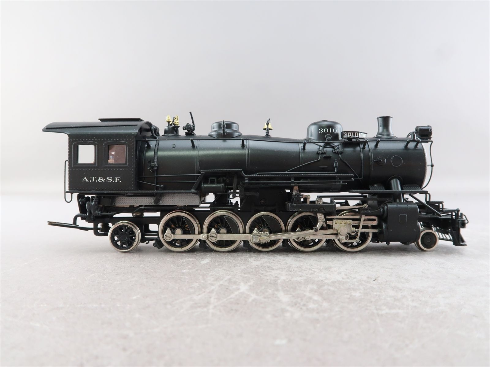 HO Brass Model - WMC AT&SF Santa Fe 2-10-2 #3010 - Custom - 1979 Run - Katsumi