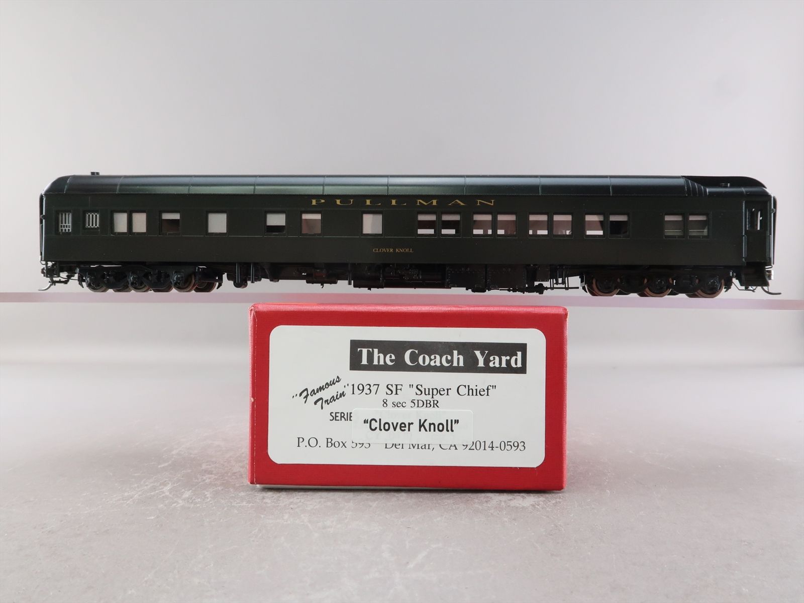 HO Brass Model - TCY 0430 AT&SF Santa Fe 1937 Super Chief 8-5 Sleeper ...