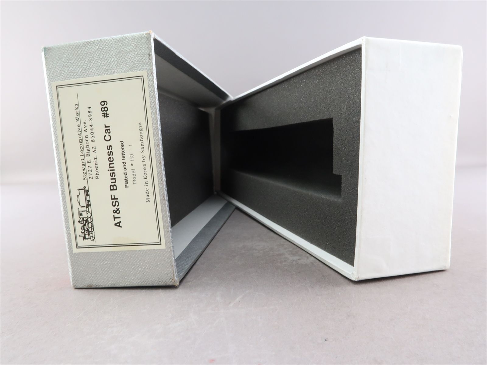 HO Brass Model - Stewart HO-1 AT&SF Santa Fe Business Car William ...