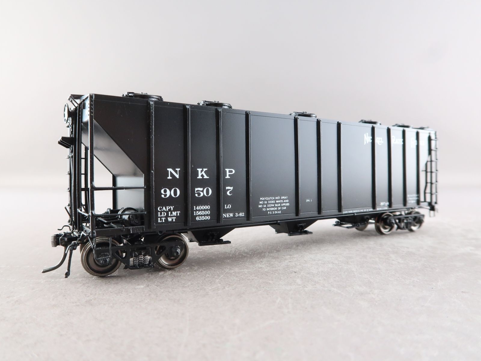 HO Brass Model - OMI 3299.9 NKP Nickel Plate PS-2CD 4000 Cu. Ft. Hopper ...