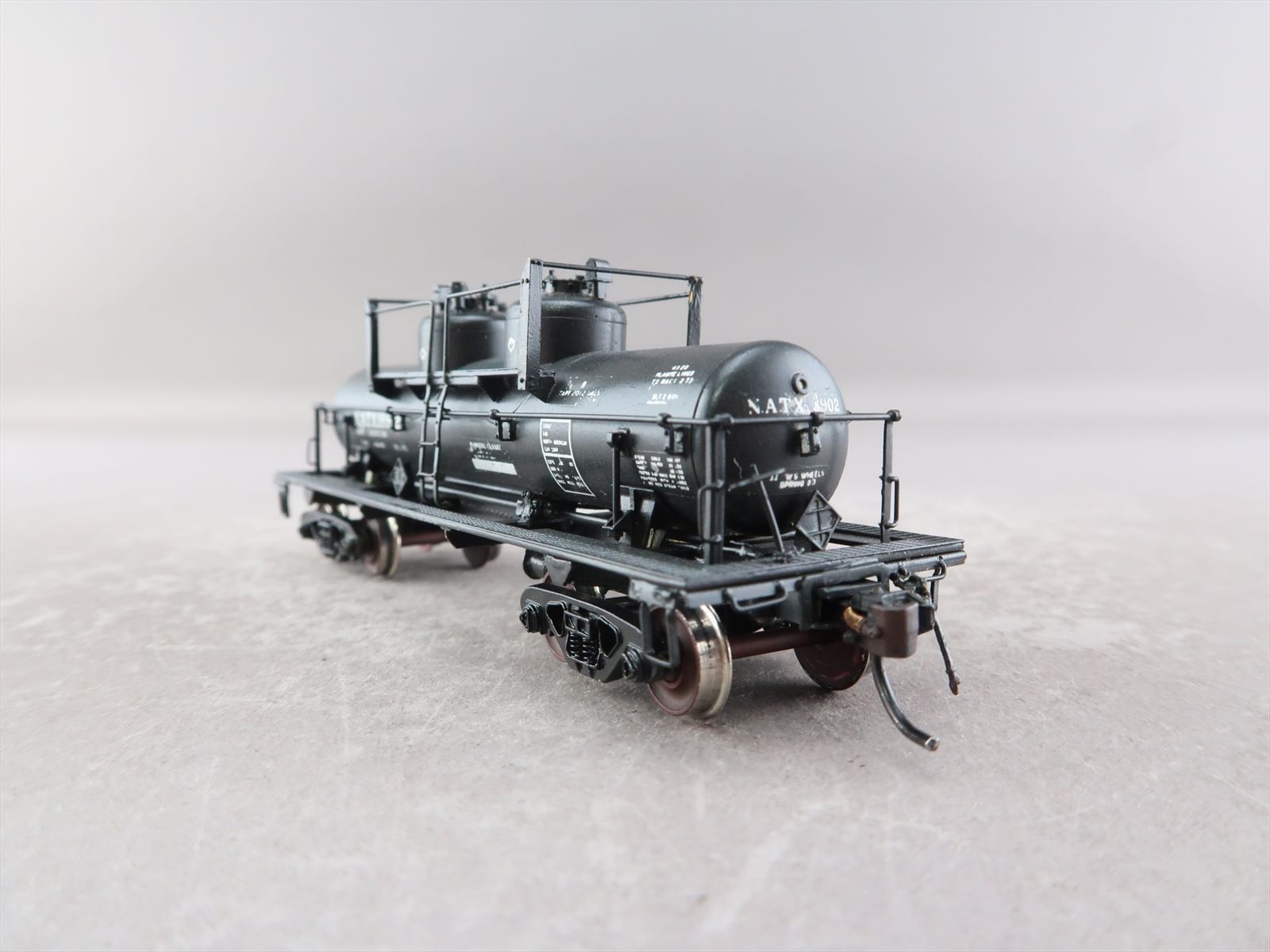 HO Brass Model - OMI 3123 N/A NATX Two Dome Tank Car 4000 Gallon #18902 ...