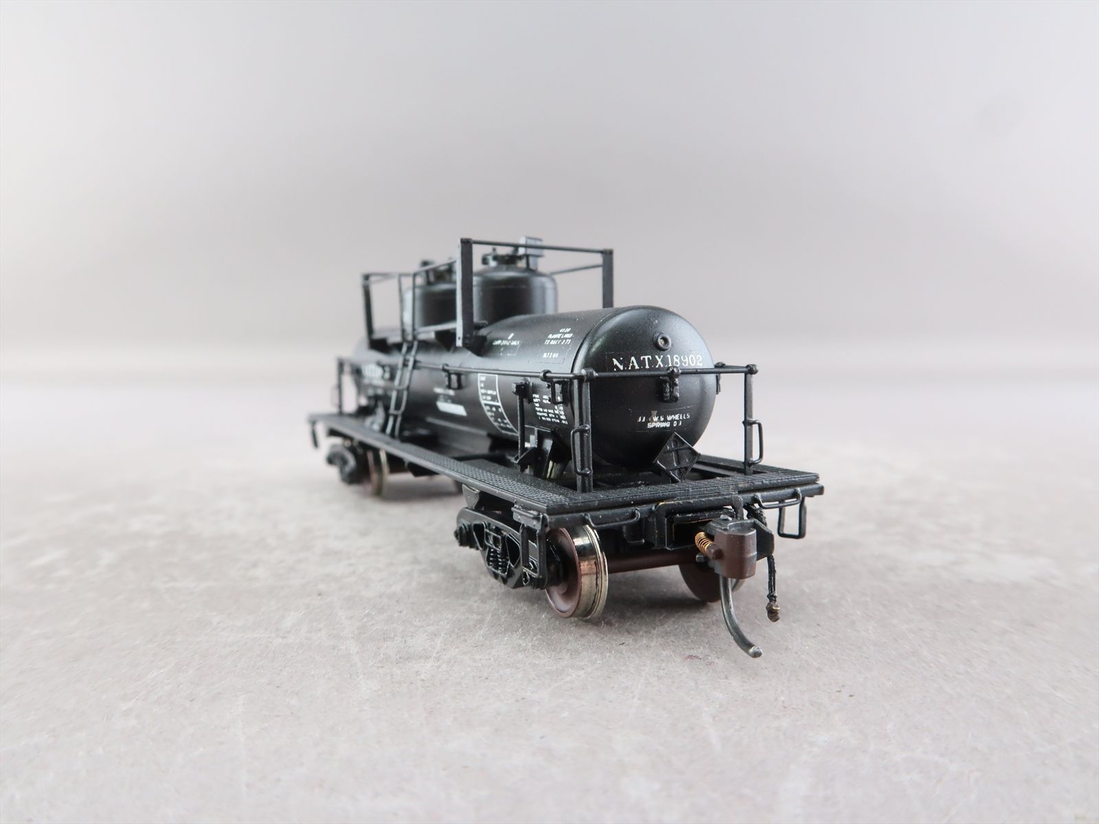 HO Brass Model - OMI 3123 N/A NATX Two Dome Tank Car 4000 Gallon #18902 ...