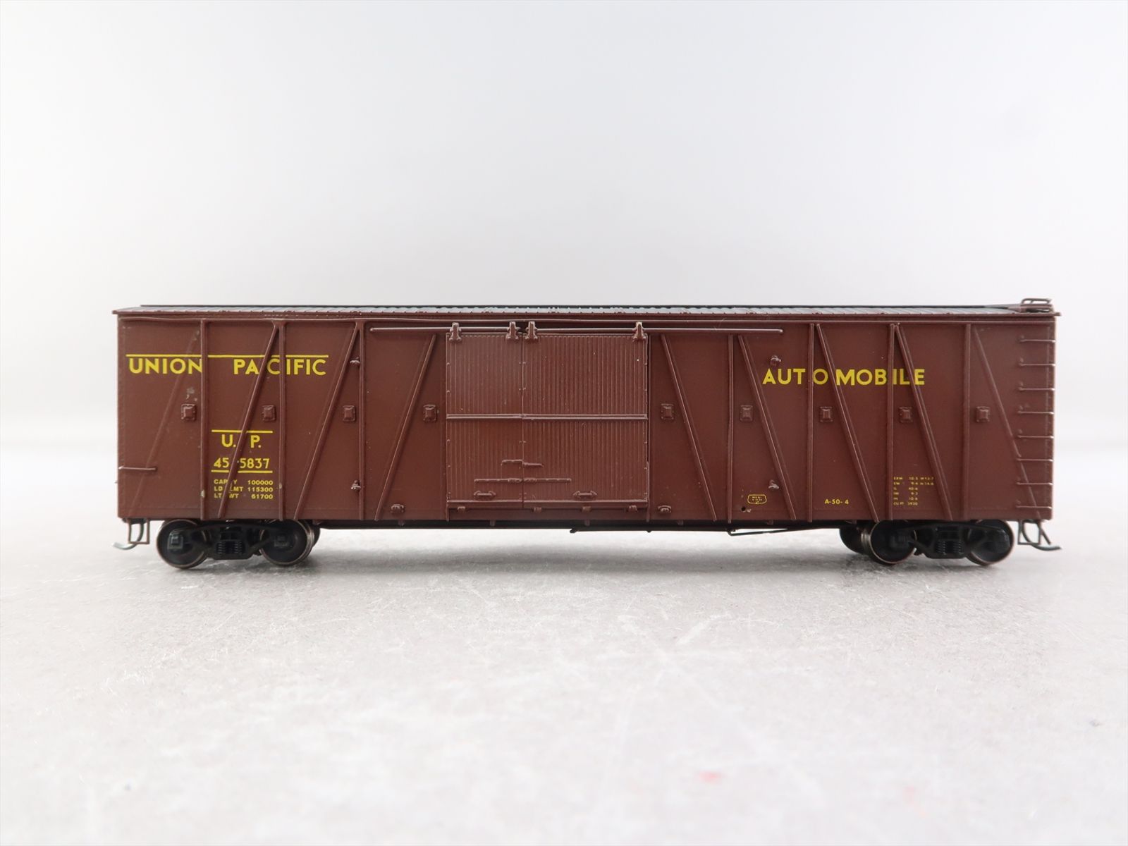 HO Brass Model - OMI 3012 UP Union Pacific A-50-4 50' Auto Boxcar ...