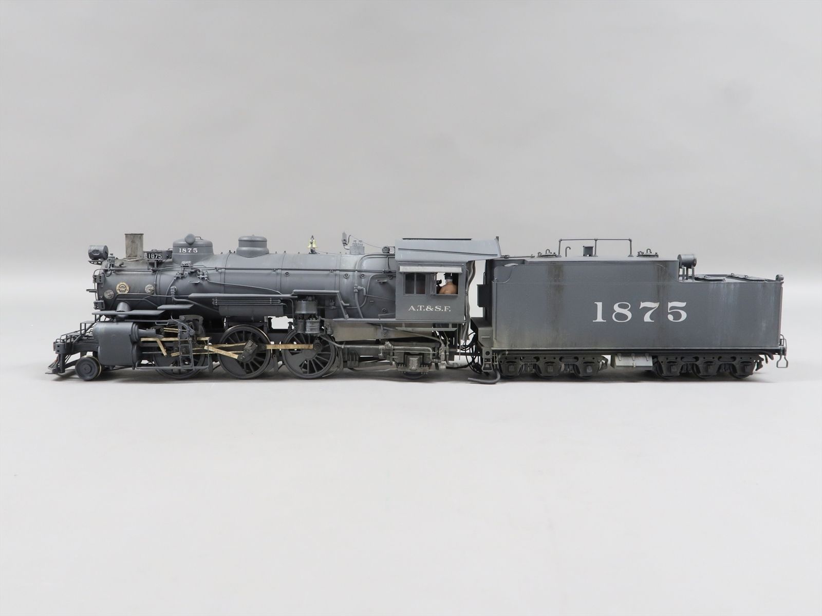 O Brass Model - PRB Pecos River 4007 AT&SF Santa Fe 2-6-2 #1875 - DCC ...