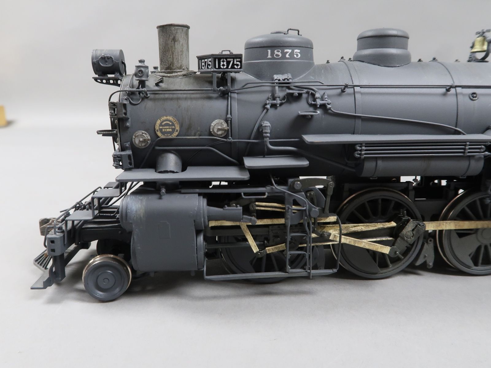 O Brass Model - PRB Pecos River 4007 AT&SF Santa Fe 2-6-2 #1875 - DCC ...