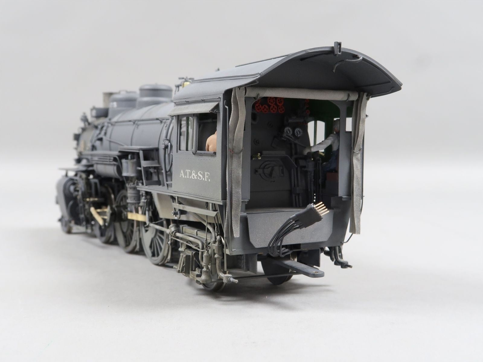O Brass Model - PRB Pecos River 4007 AT&SF Santa Fe 2-6-2 #1875 - DCC ...