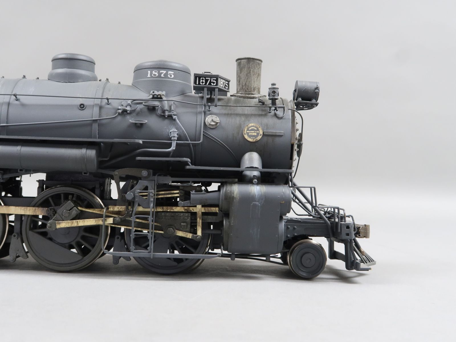 O Brass Model - PRB Pecos River 4007 AT&SF Santa Fe 2-6-2 #1875 - DCC ...