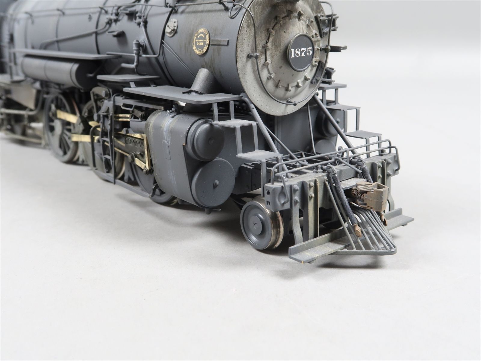 O Brass Model - PRB Pecos River 4007 AT&SF Santa Fe 2-6-2 #1875 - DCC ...