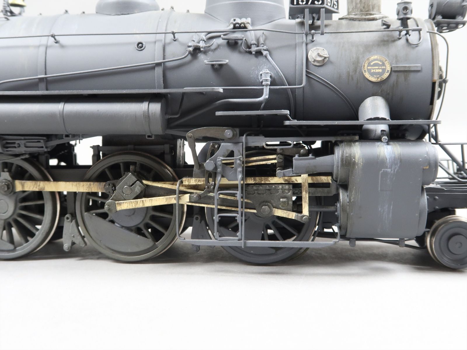 O Brass Model - PRB Pecos River 4007 AT&SF Santa Fe 2-6-2 #1875 - DCC ...
