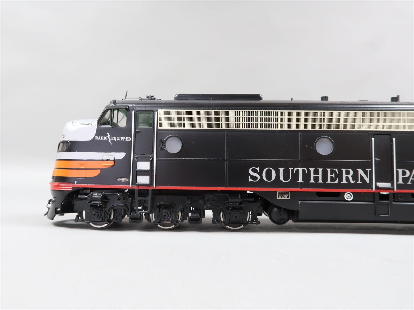 O Brass Model - Key CS#85 SP Southern Pacific E9 E9A A-A Set Black ...