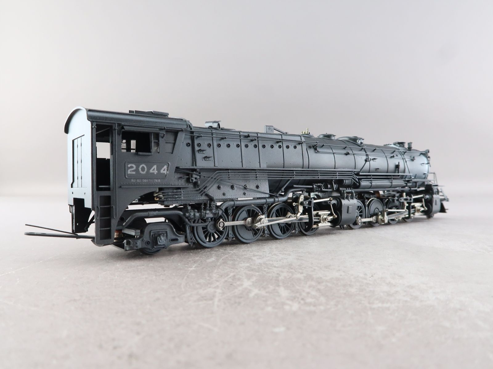 HO Brass Model - PFM GN Great Northern R-2 2-8-8-2 Black #2044 - F/P ...